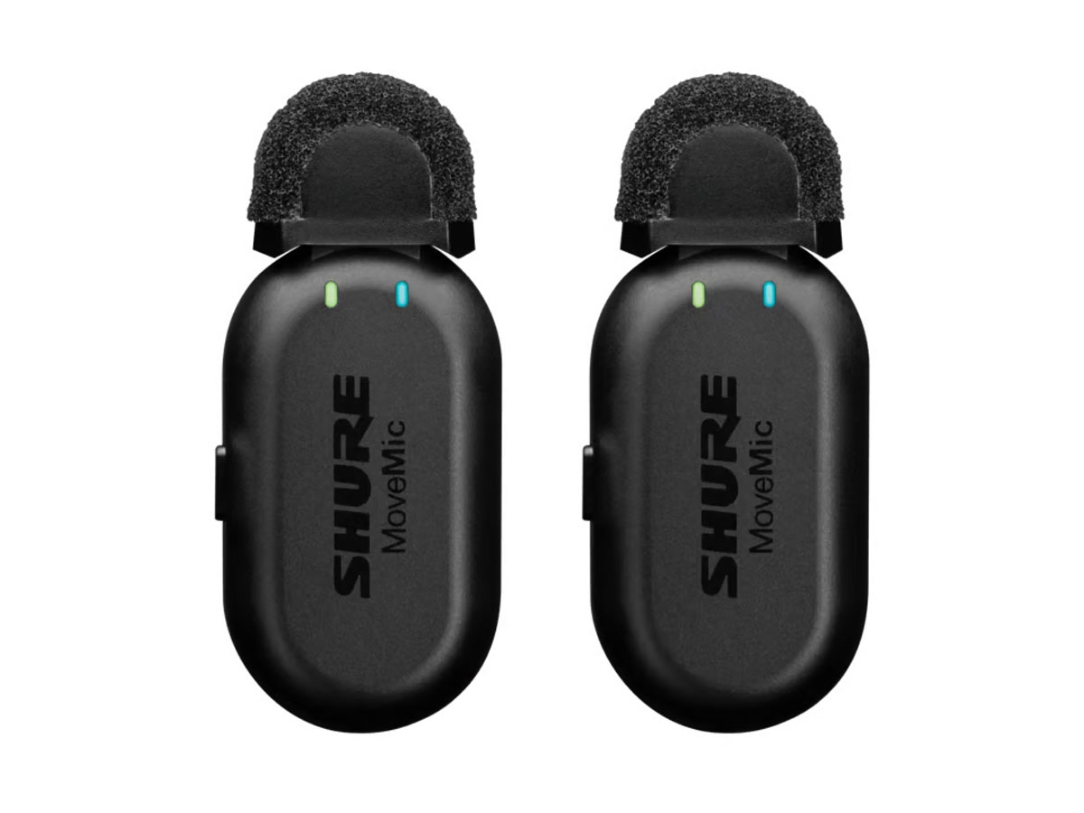 SHURE MoveMic Two Receiver Kit - Hai micro cài áo không dây và bộ thu ...