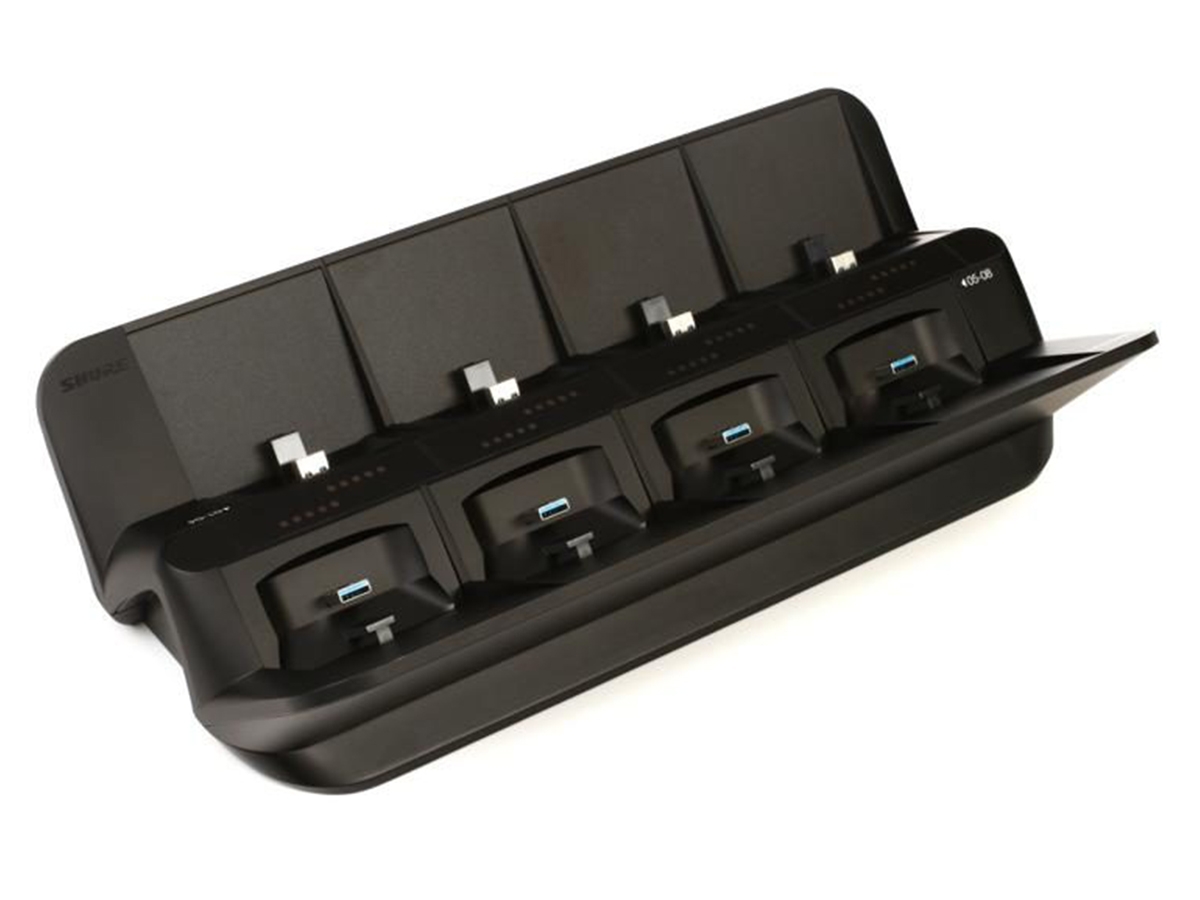 SHURE SBC850 - Trạm sạc 8 cổng nối mạng | TNG Audio