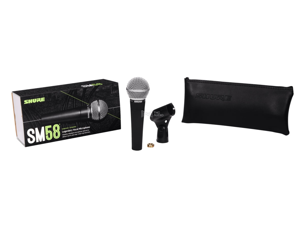 SHURE SM58 - Micro Dynamic Cho Ca Sĩ | TNG Audio