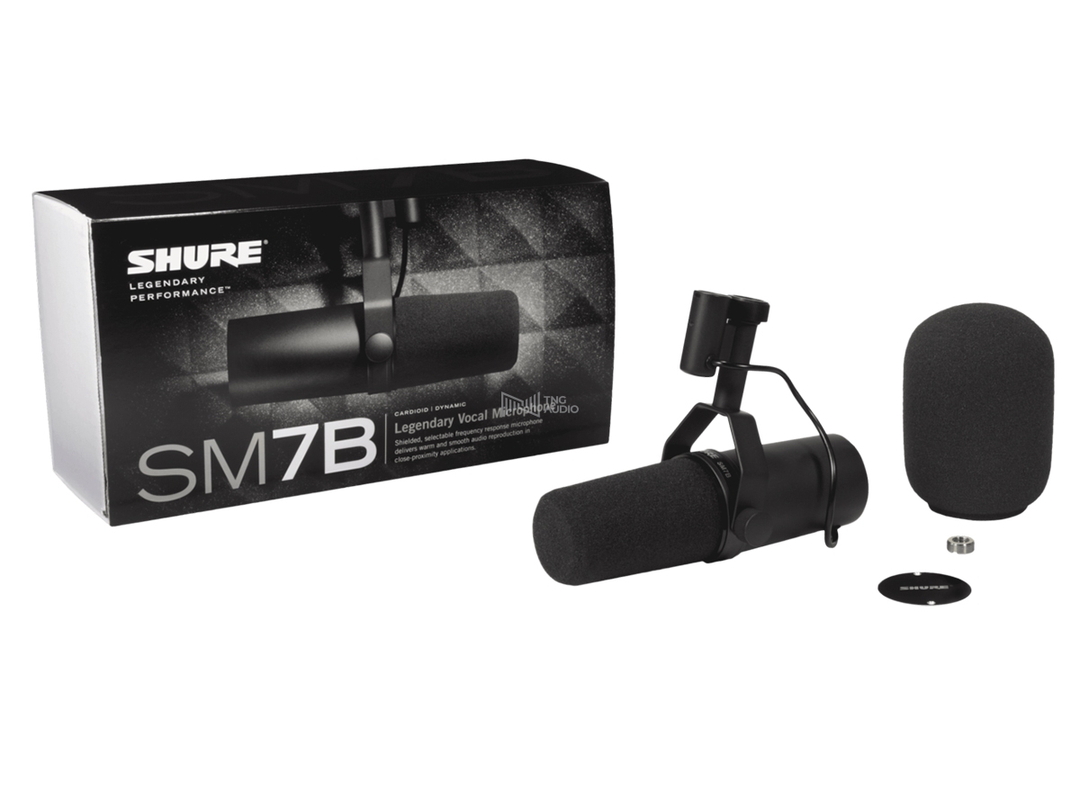 SHURE SM7B - Micro cho Ca Sĩ Chuyên Nghiệp | TNG Audio