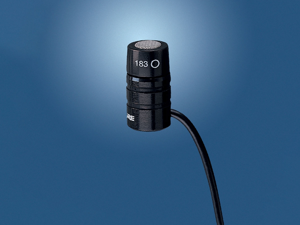 SHURE WL183 - Micro Lavalier đa hướng kết nối TQG | TNG Audio